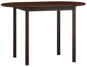 Stůl oválný č4 115x70 cm ořech