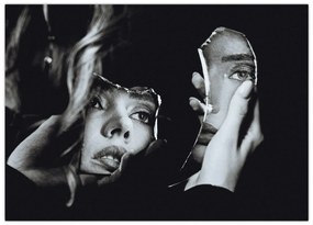 Obraz - Pohled do zrcadla (70x50 cm)