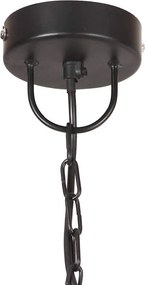 Industriální závěsné svítidlo 25 W černé kulaté 31 cm E27 320548