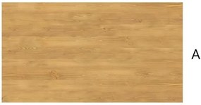 ARTEN Rustikální jídelní stůl POPRAD MES02A - borovice (světlý vosk/tmavý vosk) ROZMĚR: (š/h/v) 140 x 80 x 76 cm