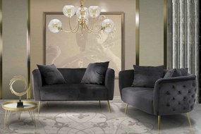 Designová pohovka Pahkakino 127 cm černá