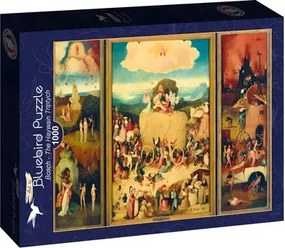 BLUEBIRD Puzzle Triptych / 1000 dílků / 68 x 48 cm