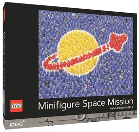 Chronicle Books Puzzle LEGO® Minifigurka vesmírná mise 1000 dílků