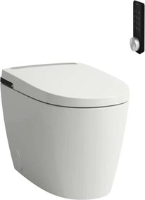 Laufen Cleanet Alvia - Elektronický bidet s keramikou, Rimless, SoftClose, LCC, bílá H8231604000001