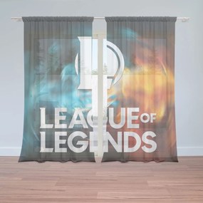 Sablio Záclony League of Legends Glow: 2ks 150x250cm