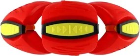 TEDDIES DiskMíč 22 cm červená / Sportovní hračka / Plast / 6+