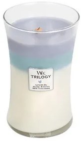 WoodWick Trilogy Calming Retreat Svíčka váza velká, 609,5 g