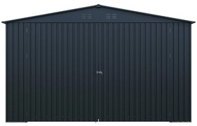 Riwall PRO RMCG 20x13 Anthracite kovová garáž 3,8 x 6 m se sedlovou střechou Antracit