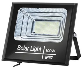 Aigostar - LED Stmívatelný solární reflektor LED/100W/3,2V IP67 + DO