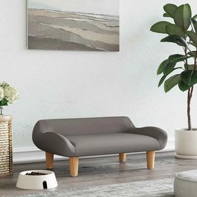 Pelíšek pro psy taupe 70 x 40 x 24 cm textil 171949