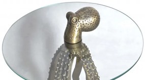 Příruční stolek Wildlife Octopus 65cm mosaz/ 43498