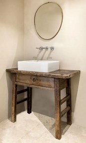Stará Krása – Ruční výroba Koupelnový nábytek ze starého dubového dřeva 80 x 120 x 50 cm (VxDxH )
