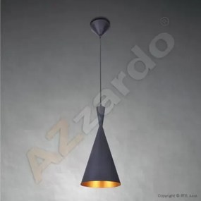 Designový lustr Vita černé/zlaté