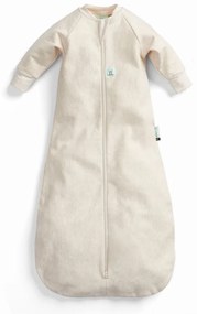 ERGOPOUCH Pytel na spaní s rukávy organická bavlna Jersey Oatmeal Marle 8-24 m, 8-14 kg, 1 tog