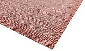 Červený  koberec Darisi Marsala Rozměry: 160x230 cm