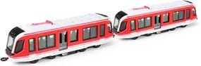RAPPA 235571 Kovová tramvaj červená 20 cm / od 3 let
