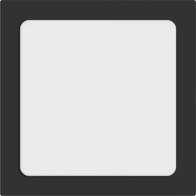 Mexen LDSS, LED stropní svítidlo, rozměr 22 x 22 cm, 18W, neutrální - 4000K, 1440 lm, černá - L213-022-1840-70