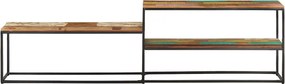 TV skříňka 180 x 30 x 50 cm masivní recyklované dřevo 321621