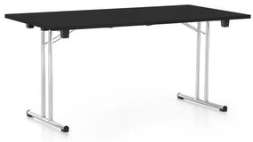 Skládací stůl 160 x 80 cm, černá