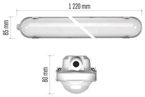 LED Stmívatelné technické svítidlo MISTY LED/21/26/31/35W/230V 4000K IP66