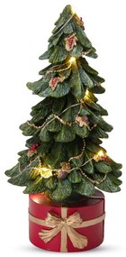 Vánoční stromeček s LED světly 27 cm