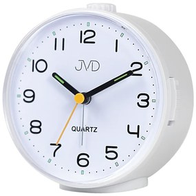 JVD Analogový bílý ručkový budík JVD SRP1050.2