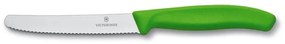 Nůž na rajčata VICTORINOX zelený