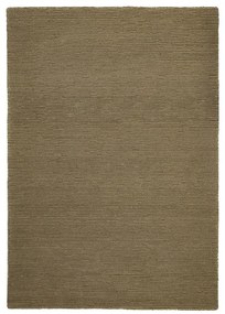 Khaki ručně tkaný vlněný koberec 160x230 cm Harris Boucle – Flair Rugs