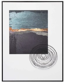 Abstraktní obraz Somcasa Stamp III. 80 x 60 cm