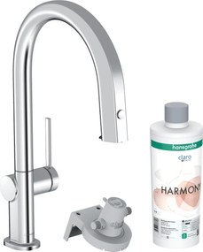 Dřezová baterie Hansgrohe Aqittura bez výpusti chrom 76800000