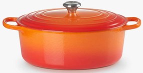 Le Creuset Signature - Pekáč oválný s poklicí, objem 13,9 l, volcanique 21178400902430