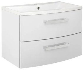 BPS-koupelny Koupelnová skříňka s umyvadlem z litého mramoru Oliv W 80