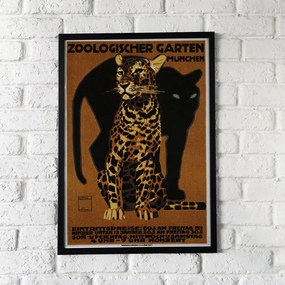 Plakát Munchen Zoologická zahrada
