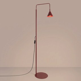 Sollux Lighting Stojací lampa NOX bordó