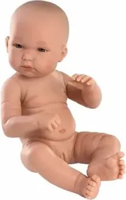 Llorens 63501 NEW BORN CHLAPEČEK - realistická panenka miminko s celov