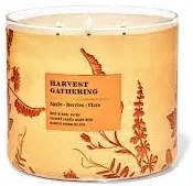 Bath & Body Works HARVEST GATHERING vonná svíčka 411g