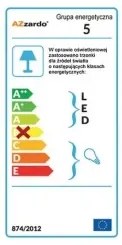 Designový lustr Raffael zlaté