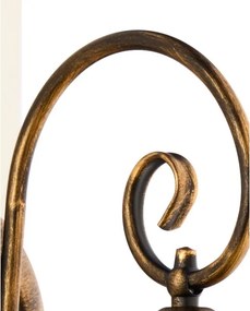 BRILAGI - Nástěnná lampa MOLLERO 1xE27/15W/230V bronz/patina