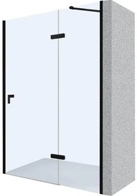 EBS Time Black Sprchové dveře 120 cm, pravé, černá mat