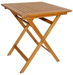 Sunfun Diana Balkonový stůl sklopný, 65 × 65 × 74 cm, dřevo z akácie