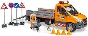 Bruder 02677 MB Sprinter komunální auto s příslušenstvím / 1:16 / od 3