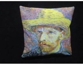 Gobelínový povlak na polštář  - Autoportrait by Vincent van Gogh