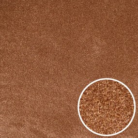 Condor Carpets, Metrážový koberec Prestige 496, na míru, šíře 4m, oranžová, ab (mřížka), dětský pokoj