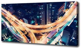 Wallmuralia Foto obraz na plátně Dálnice v Tokio 100x50