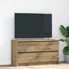TV skříňka dub artisan 100x35x54 cm kompozitní dřevo