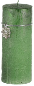 Svíčka vánoční, zelená barva. 367g vosku SVW1291-ZELENA