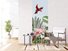 Vliesová fototapeta na zed' Tropičtí Ptáci | 90 x 270 cm | DFTNVL3721