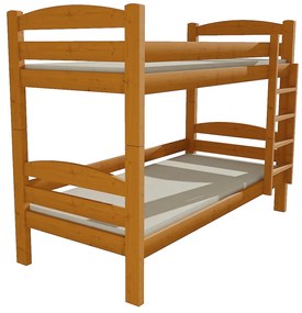 Dřevěná postel PP015 90x200cm - OLŠE