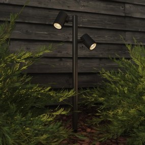 AST 1401024 Venkovní bodové svítidlo Bayville Spike Spot 900 Twin 16.4W 3000K černá - ASTRO Lighting