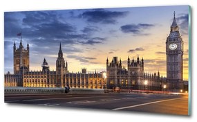 Wallmuralia Foto obraz skleněný horizontální Big Ben Londýn 100x50